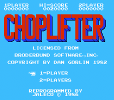 Download Choplifter! - My Abandonware