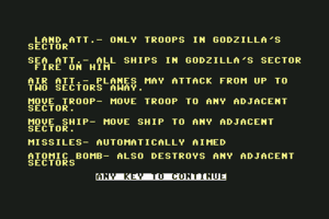 Download Godzilla! (Commodore 64) - My Abandonware
