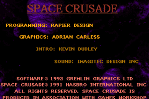 Download Space Crusade - My Abandonware